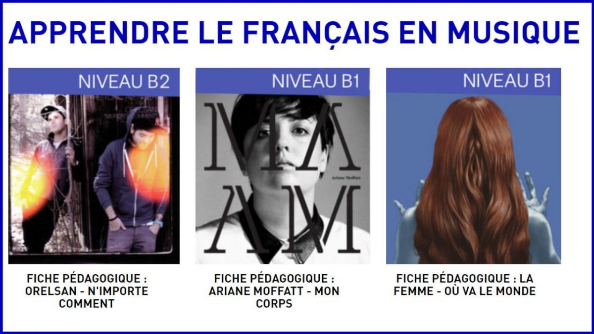 Apprendre le français en musique - Institut français
