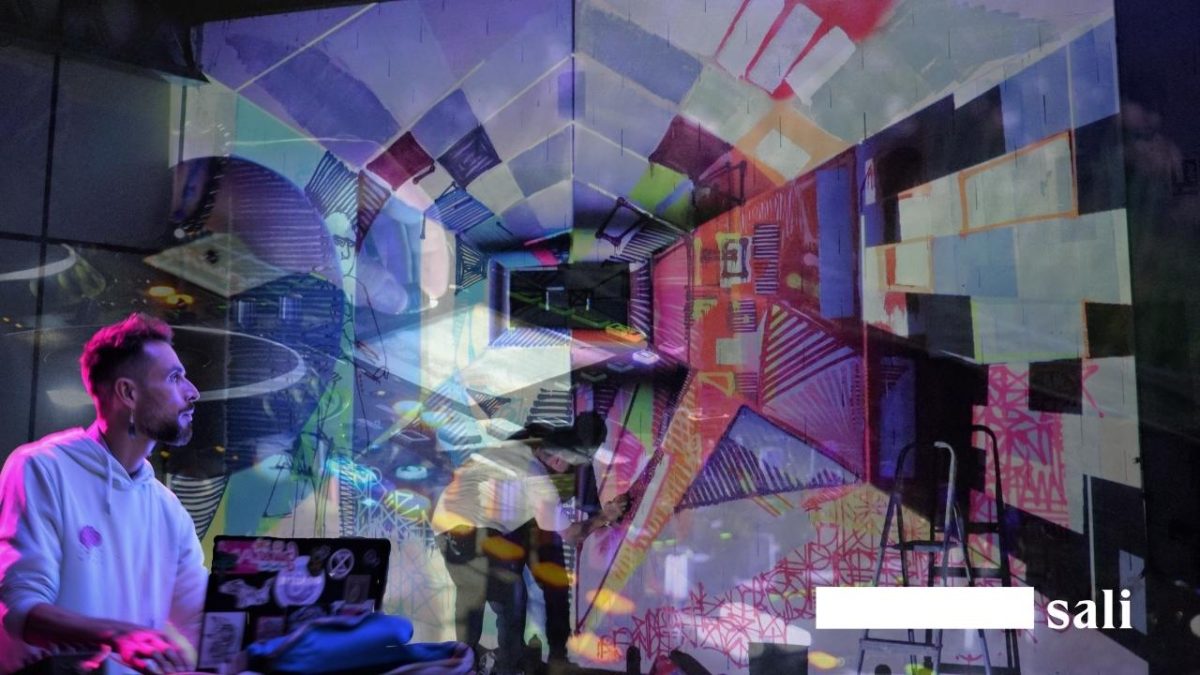 Live Paint Mapping Concert - Institut français