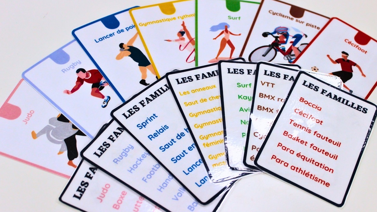 Jeu des 7 familles - Institut français