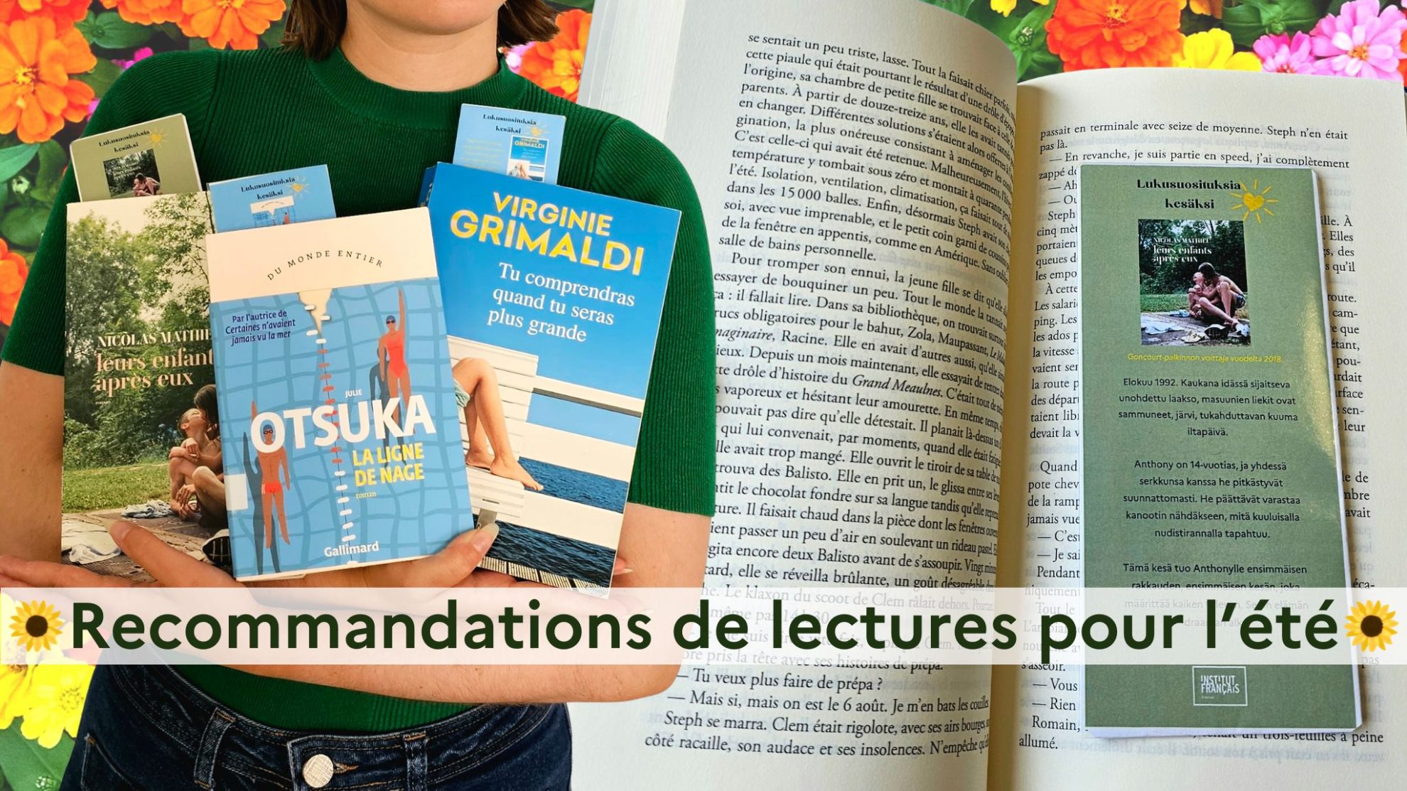 Recommandations de lectures pour l’été - Institut français
